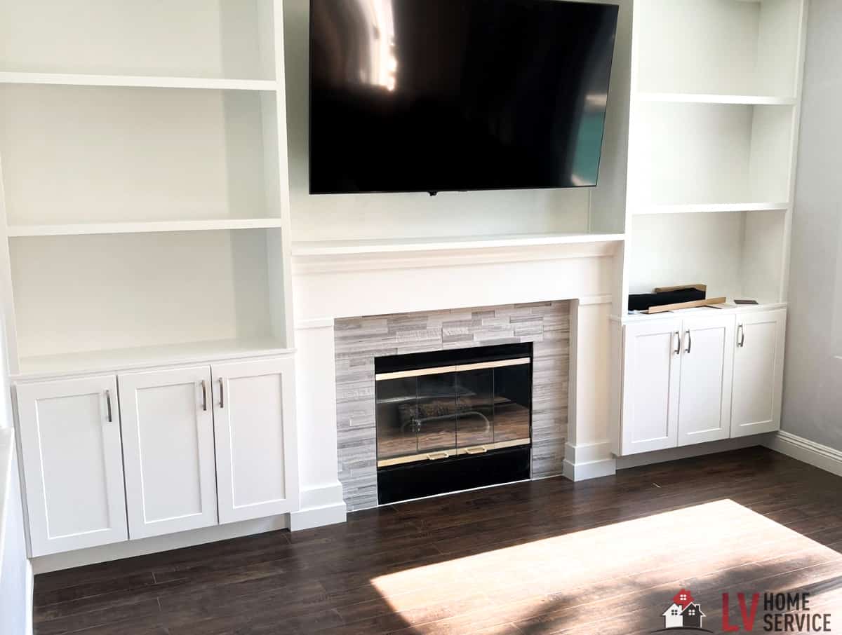 Fireplace Remodeling - Our Projects | LV Home Service