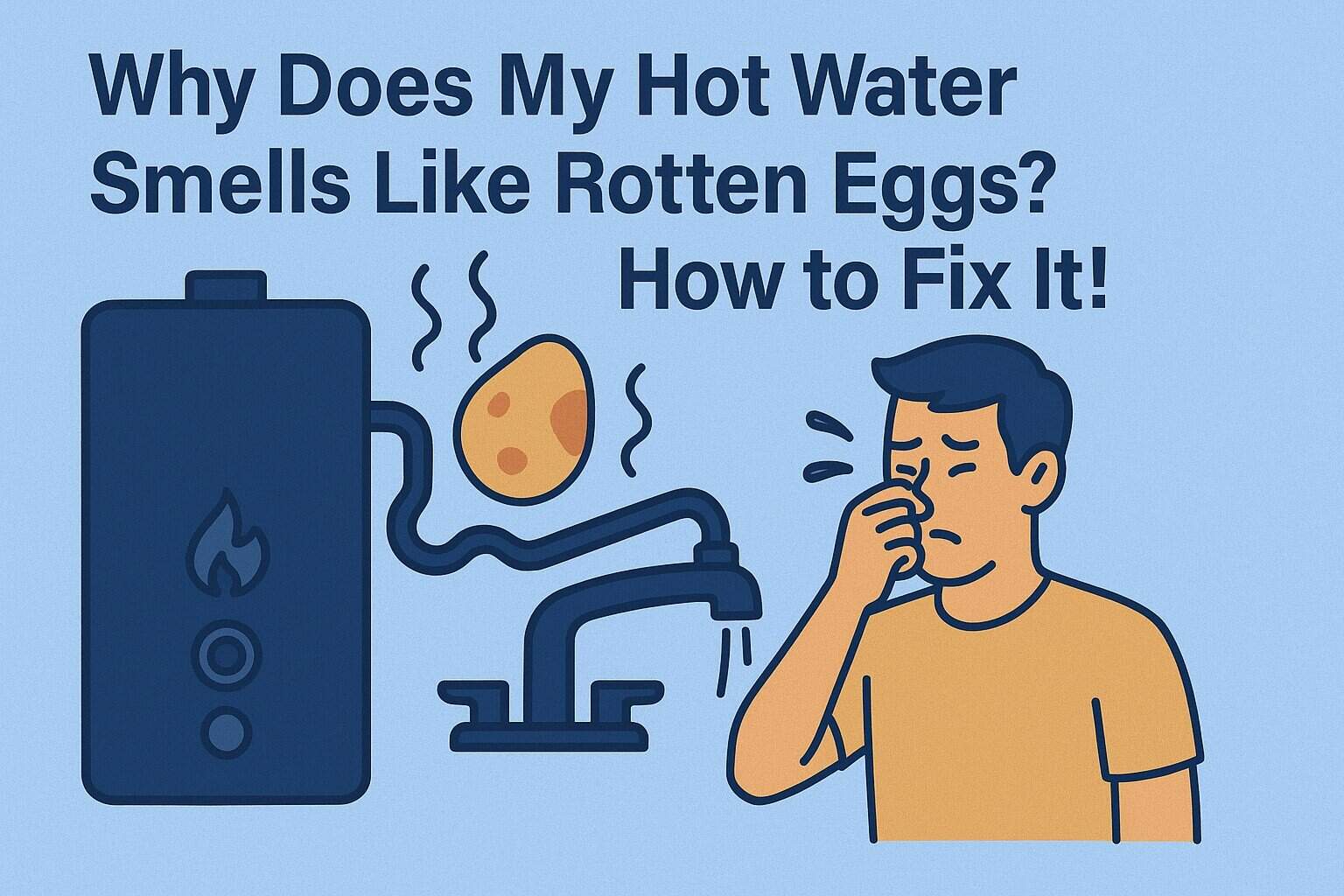 Why Does My Hot Water Smells Like Rotten Eggs? How to Fix It!